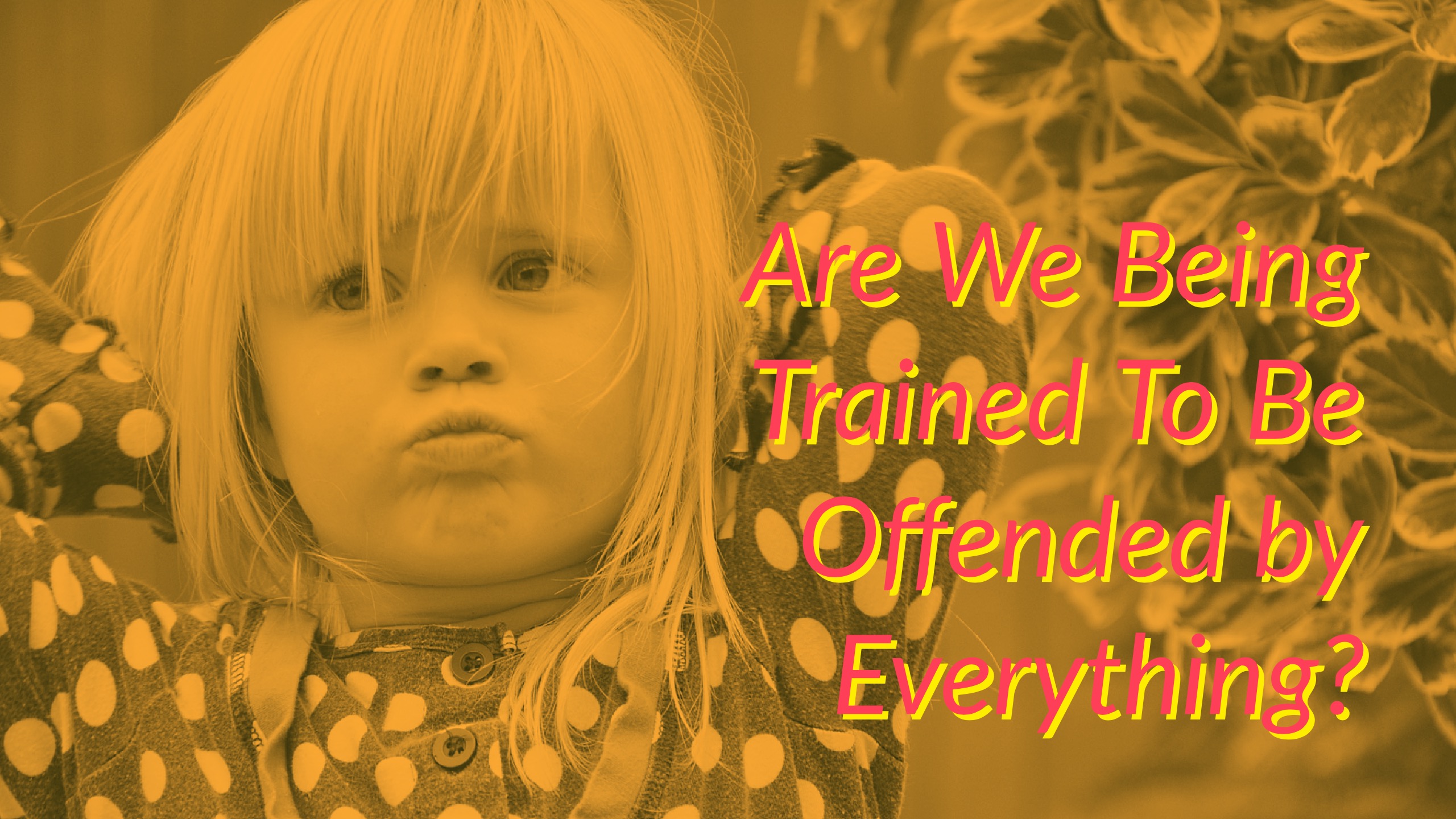 Why We Are Being Trained To Be Offended by Everything & What We Can Do ...