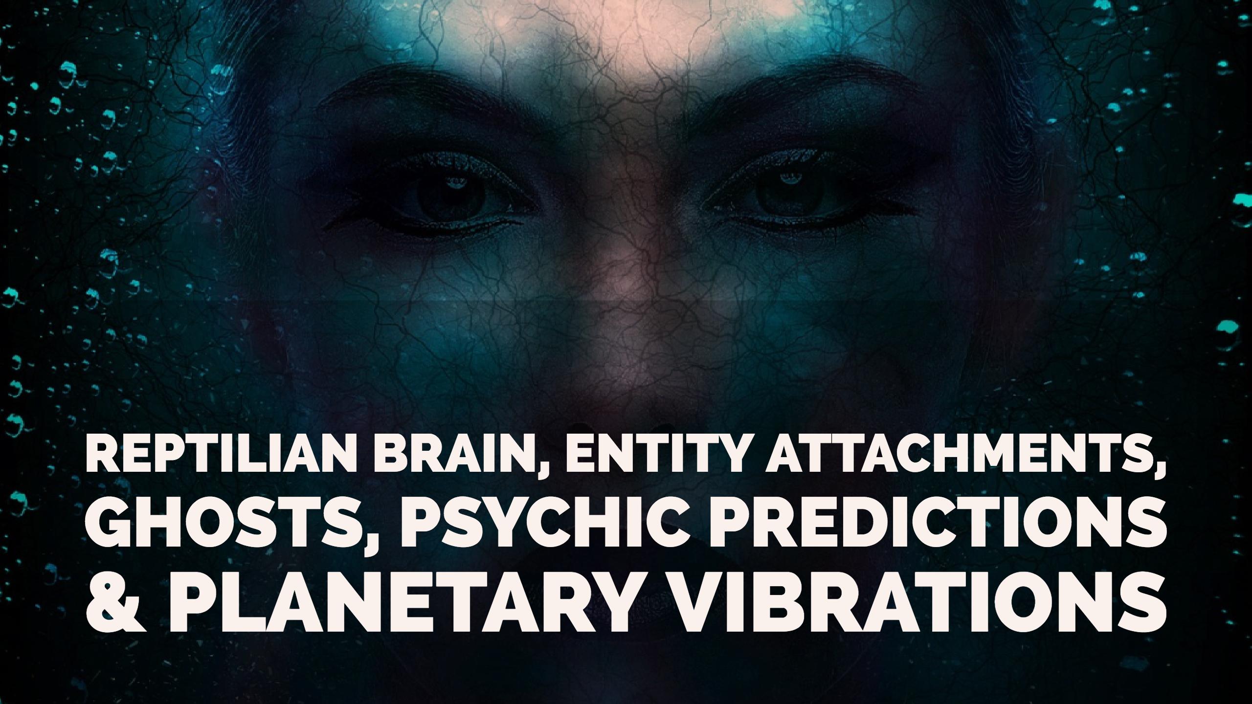 The Reptilian Brain, Entity Attachments, Ghosts, Psychic Predictions ...